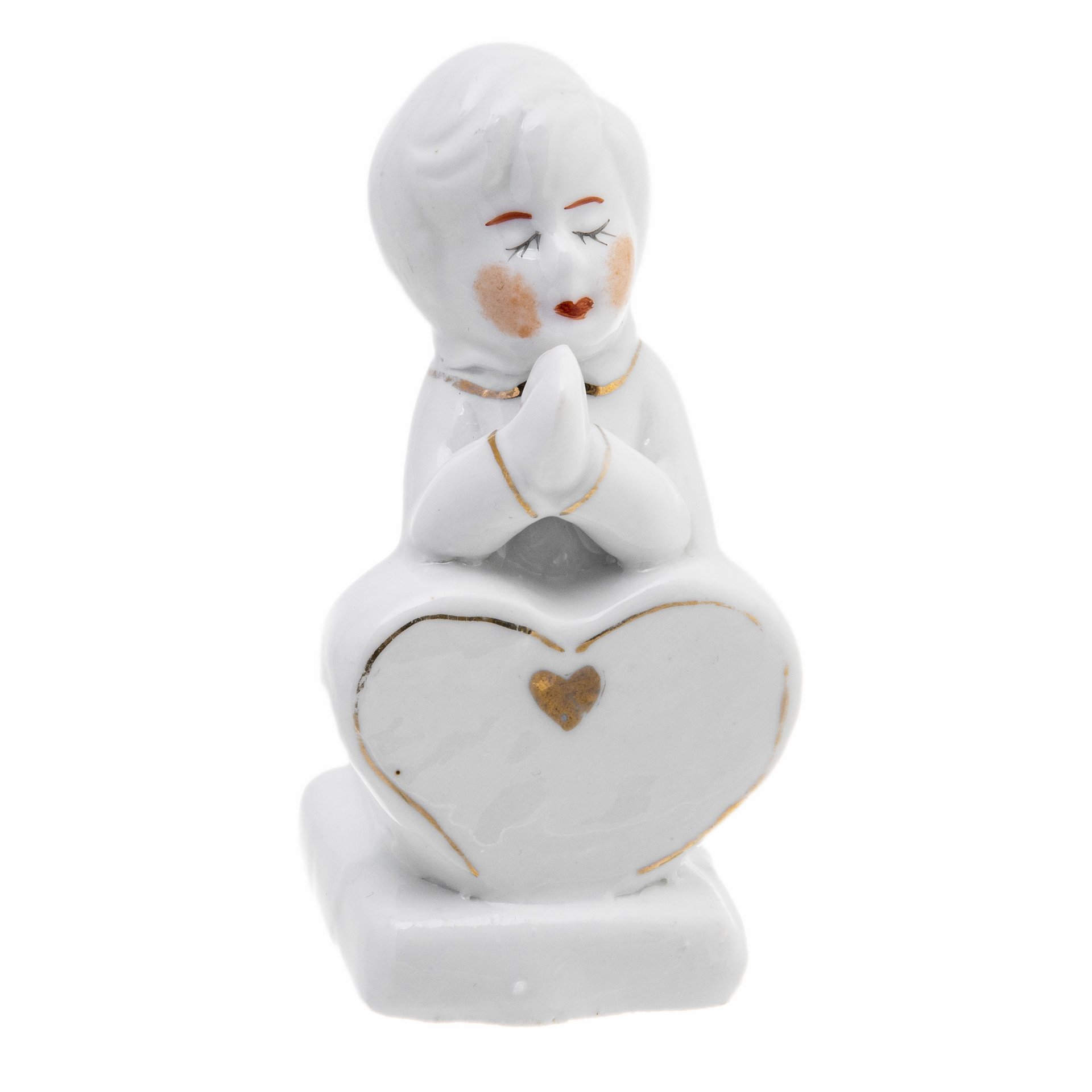 Статуэтка "Молящийся мальчик", Китай, фарфор, Китай, 1990-2010 гг.