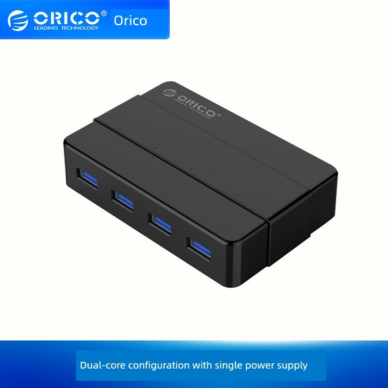 1м USB 3.0 хаб с 4 портами и 12В 2А блоком питания, высокоскоростная передача данных