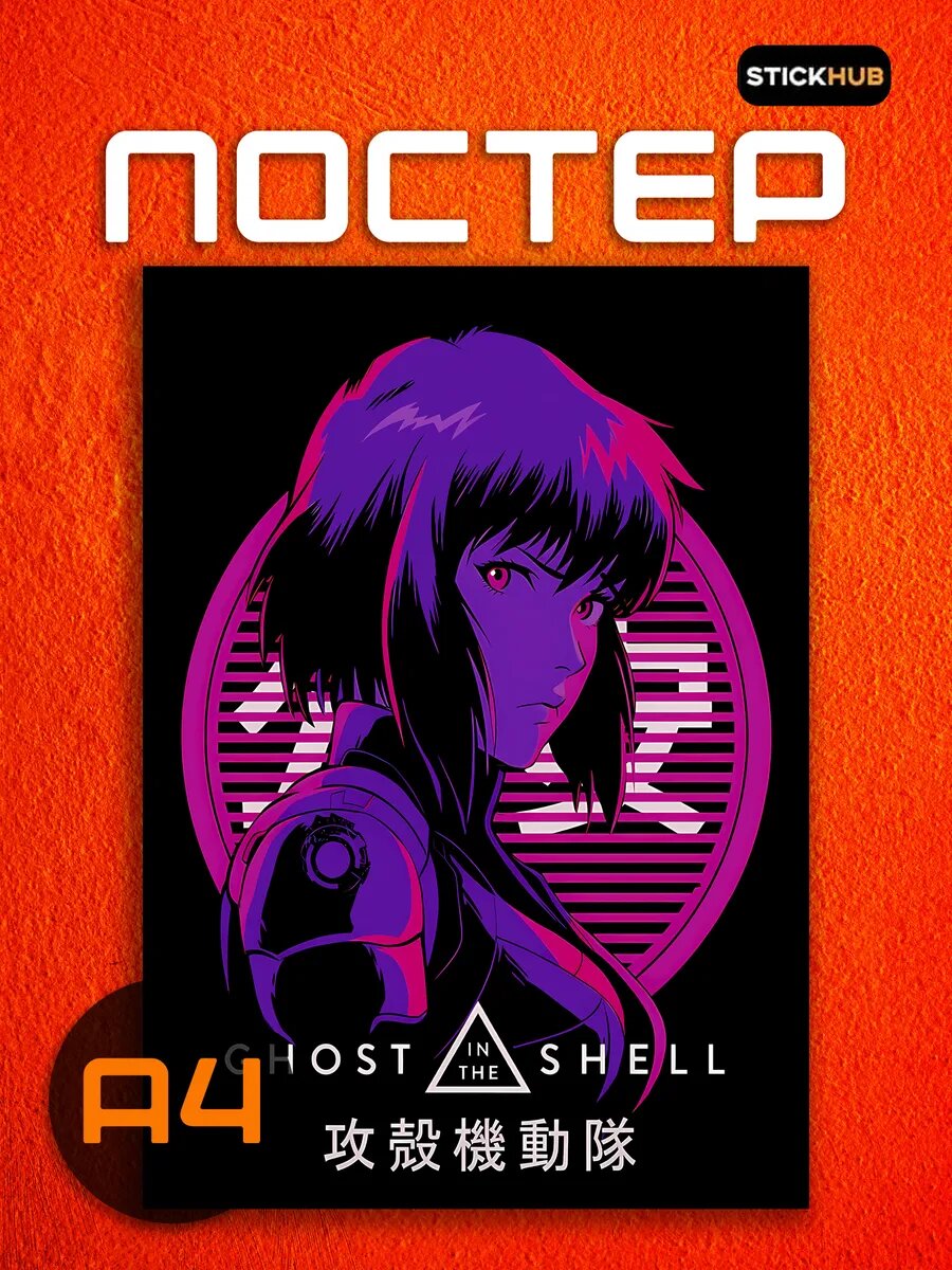 Постер на стену Ghost in the Shell: Neon Major
