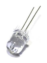 D 10мм красный 8cd 620-635nm 1,9-2,5V светодиод