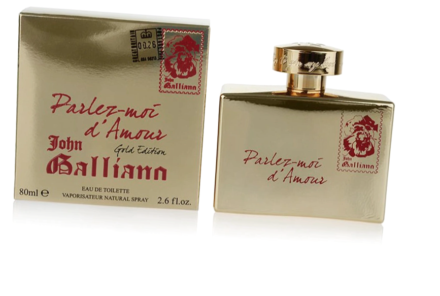 Eau de toilette John Galliano Parlez Moi D Amour Gold Edition 80 мл женская - Парле Муа Д Амур