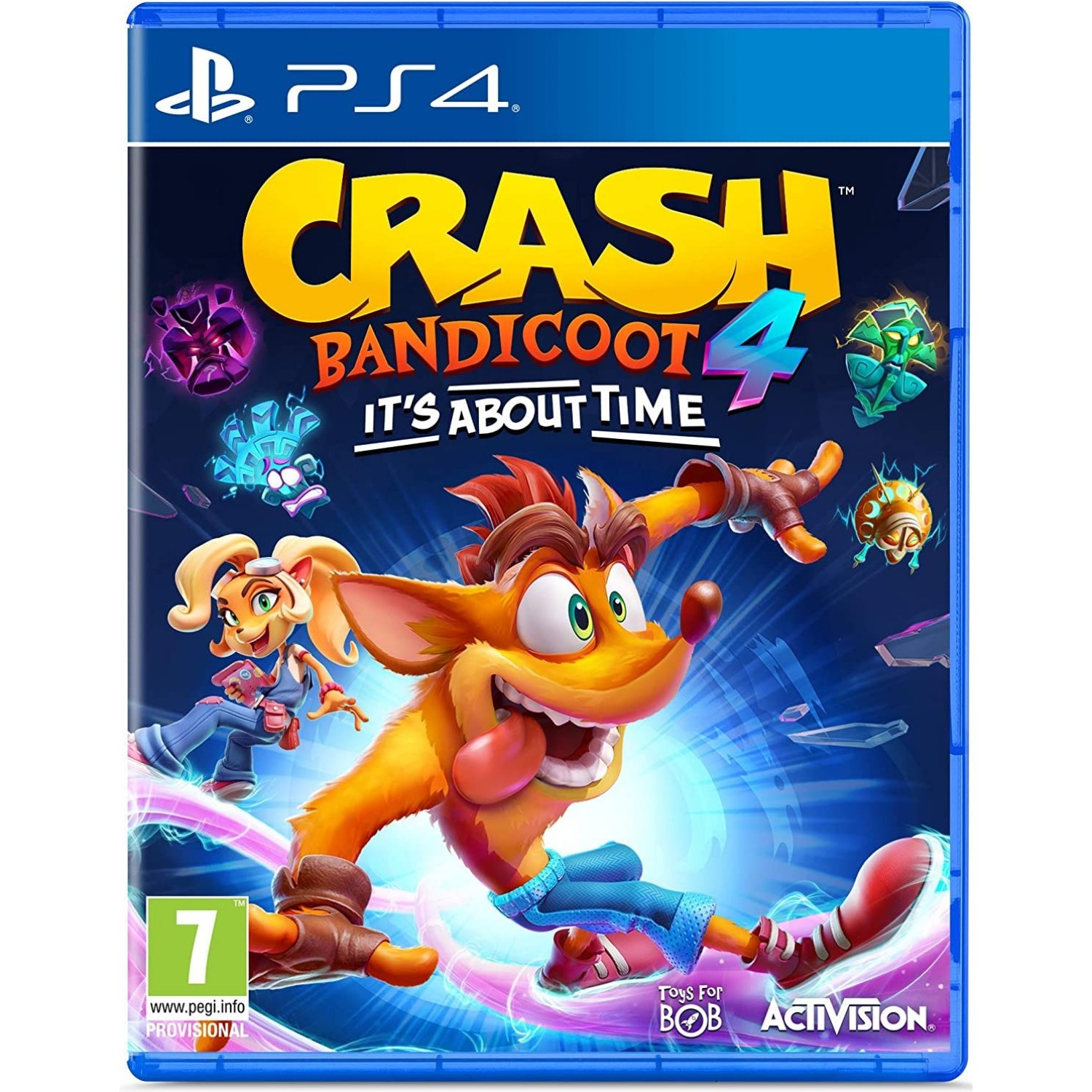 Игра для PlayStation 4 Crash Bandicoot 4: Это Вопрос Времени, русские субтитры