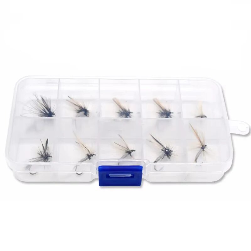 Мушки для нахлыста, набор 10 шт в коробке, цвет: 10pcs in box