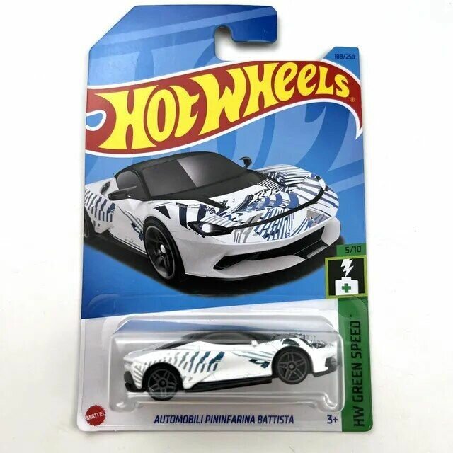 Машинка базовая Hot Wheels Automobili Pininfarina Battista белый