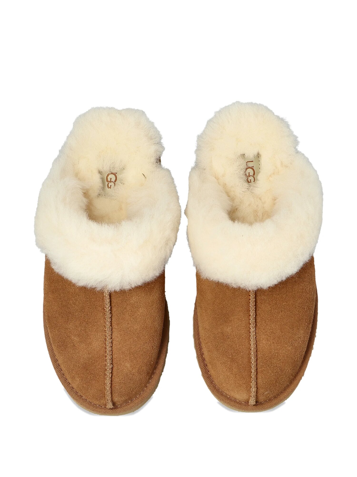 Тапочки UGG Disquette, размер 36 EU, коричневый — фото 1