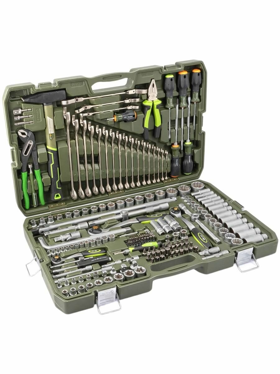 Набор инструментов универсальный 200пр (1/2", 3/8", 1/4") // Дело Техники, 620880