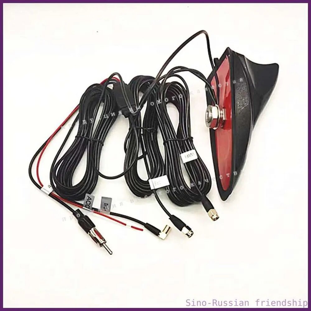 Антенна в виде Акульего Плавника На Верхней Крыше автомобиля DAB GPS FM/AM WIFI Стерео Усилитель радиосигнала