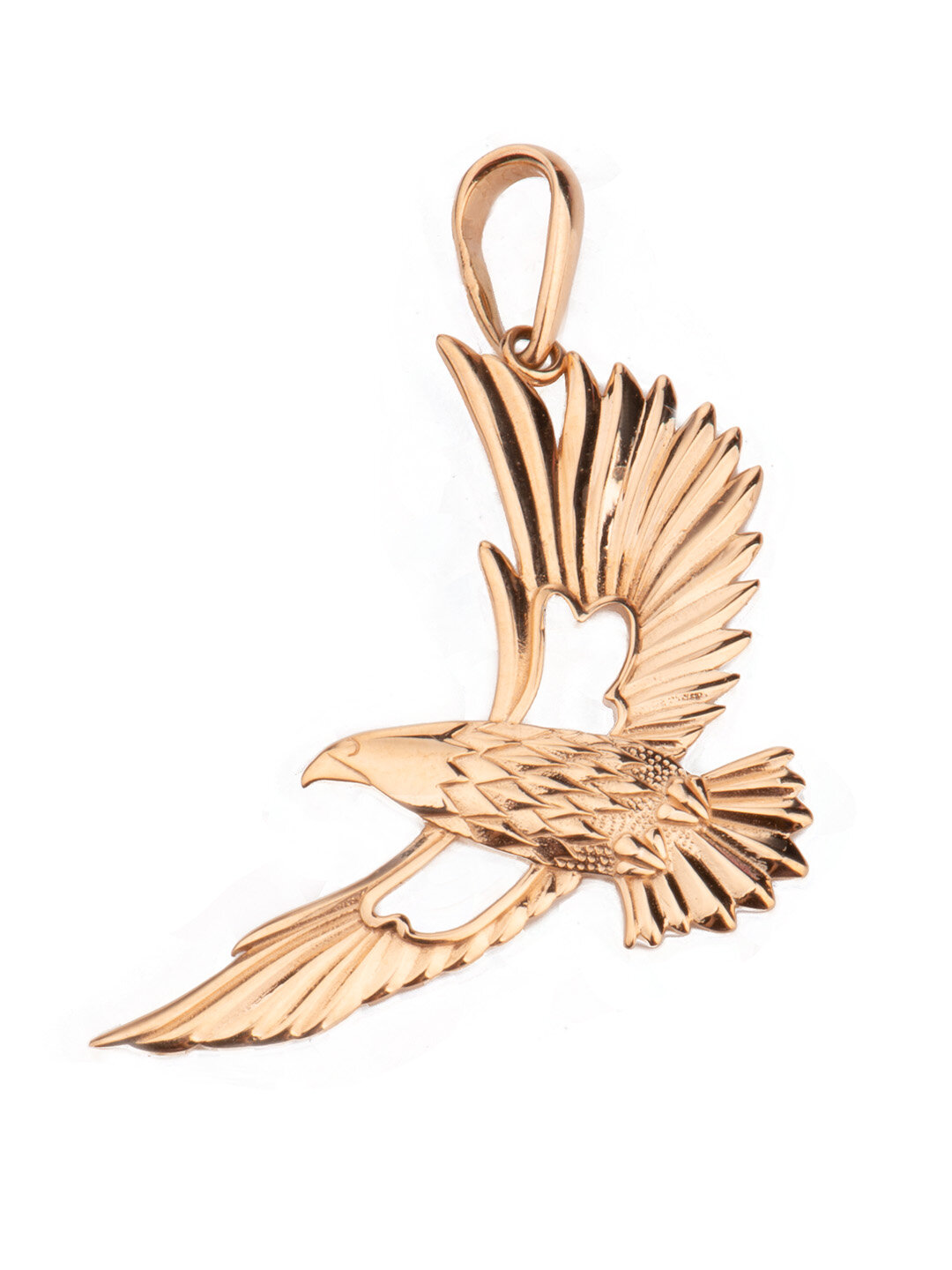 Подвеска, красное золото, 585 проба