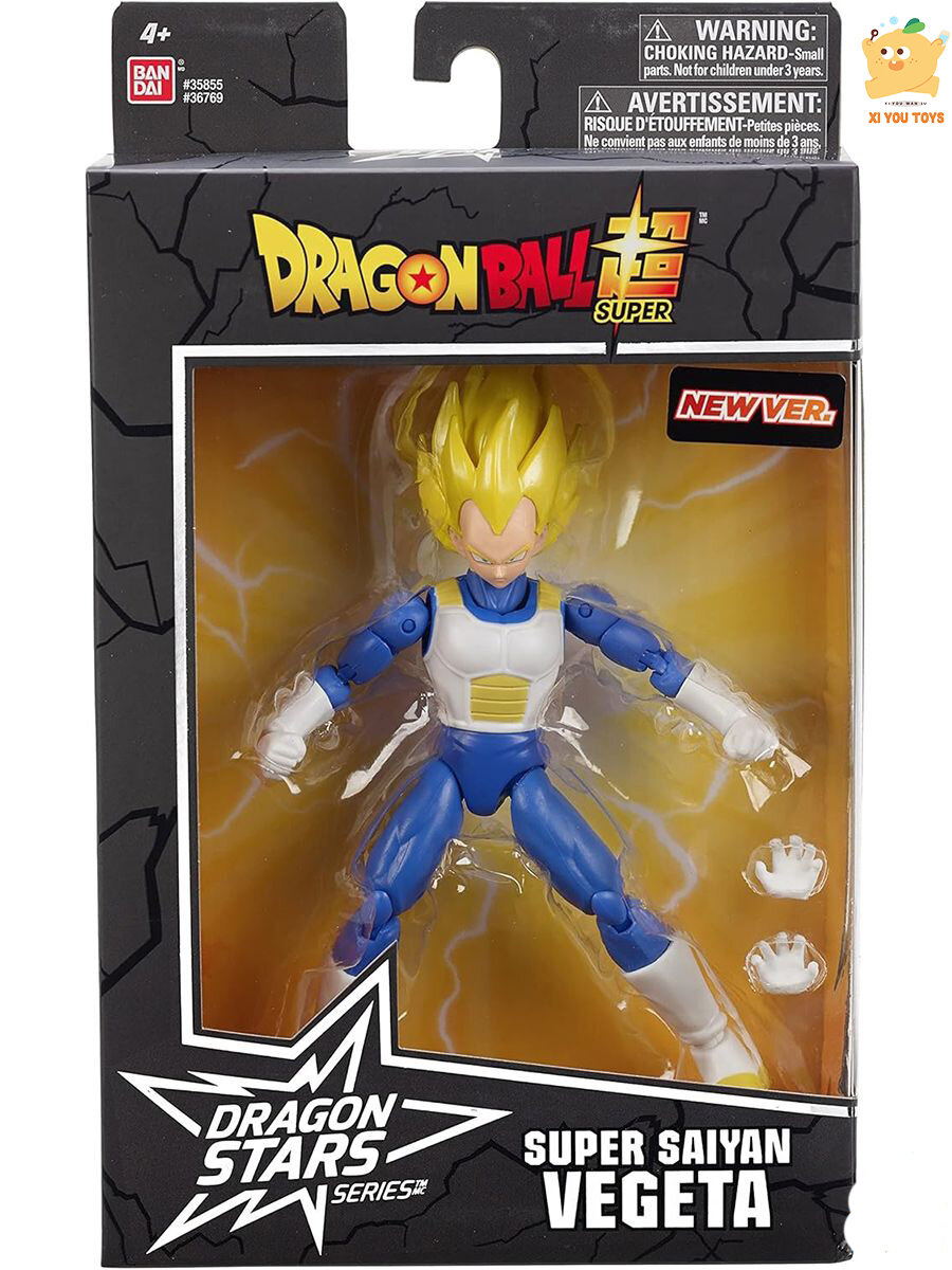 Bandai Dragon Ball Super Saiyan Vegeta / Игрушка Драконий Шар Супер Сайян Вегета Для Детей В Возрасте От 4 Лет И Старше.