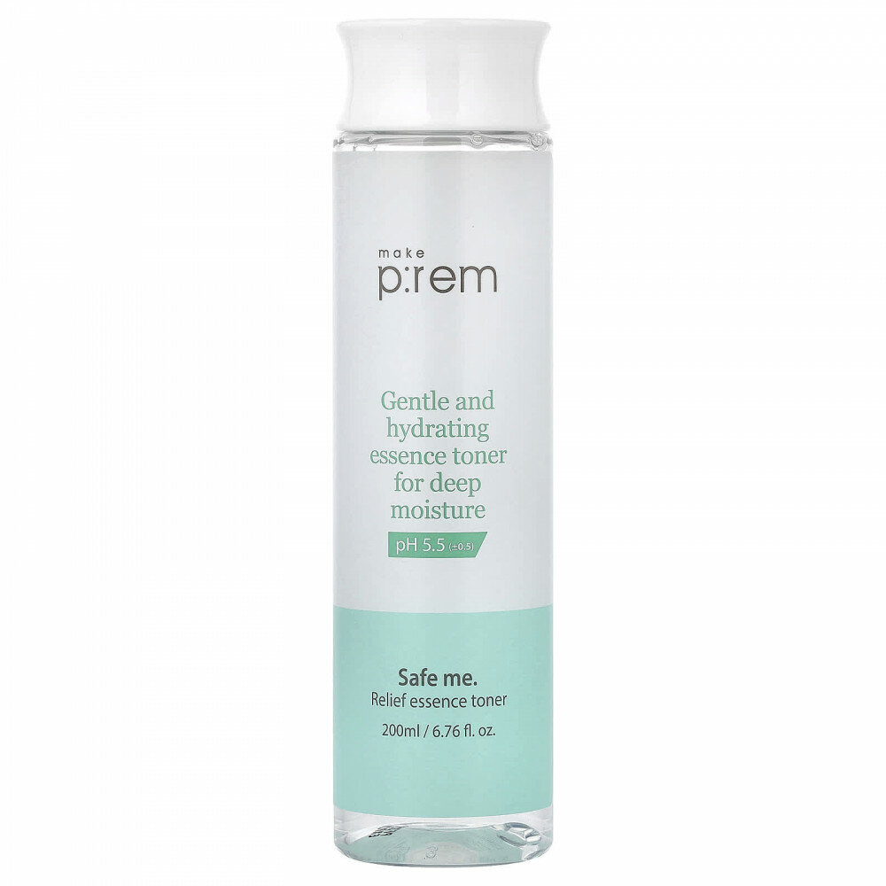 Make p: rem, Safe Me, Relief Essence, тоник, 200 мл (6,76 жидк. унции)
