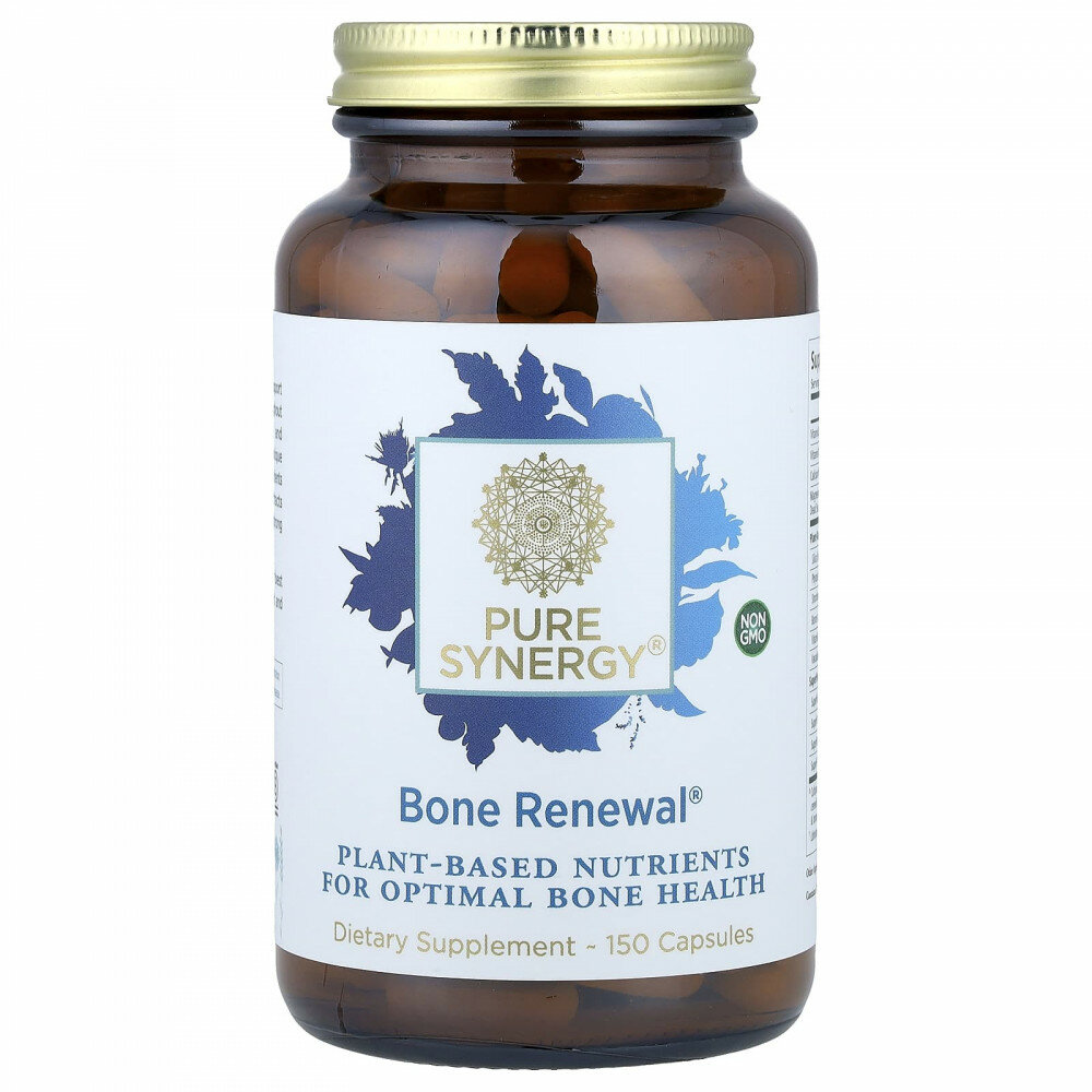 Pure Synergy, Bone Renewal, 150 капсул