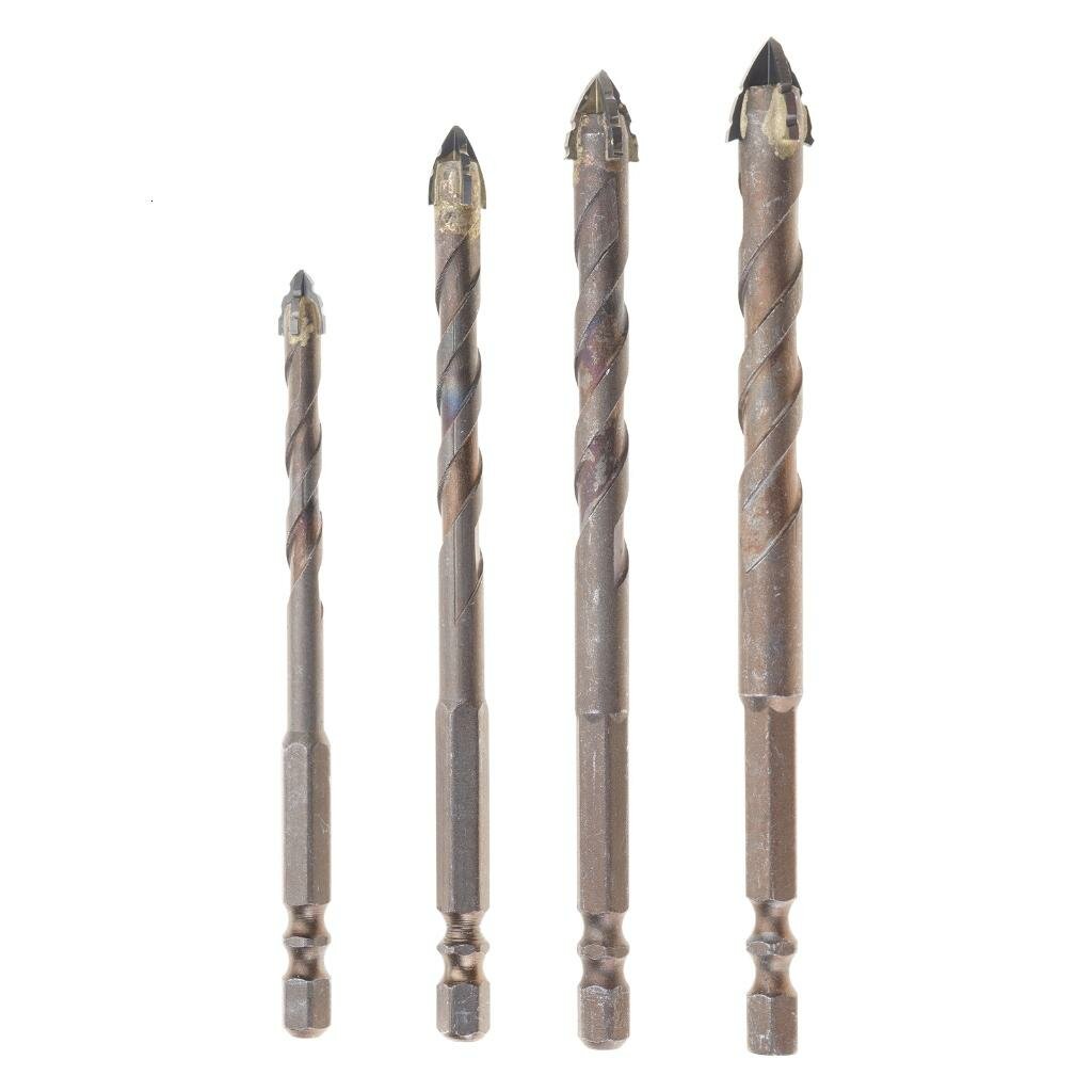 Эксцентриковое сверло с четырьмя зубьями, 4 in 1
