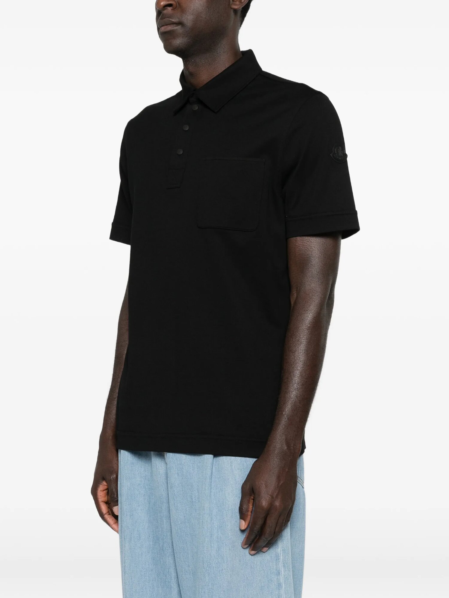 Рубашка Moncler, размер 52, black / black — фото 1