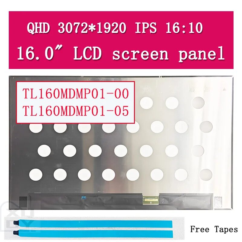 ЖК-экран для ноутбука XQDY TL160MDMP01 16 дюймов 165 Гц 3072x1920