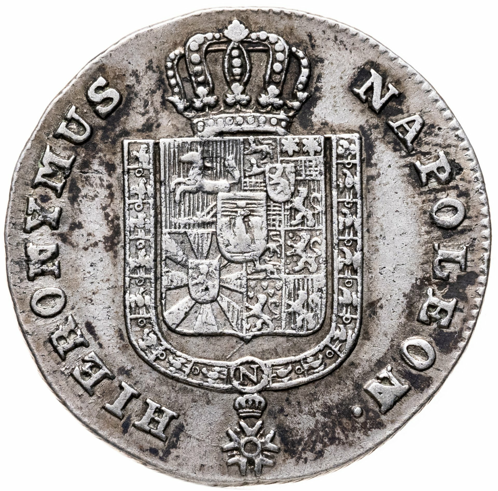 Вестфалия 1\6 талера 1813, Серебро, в сохранности VF-XF