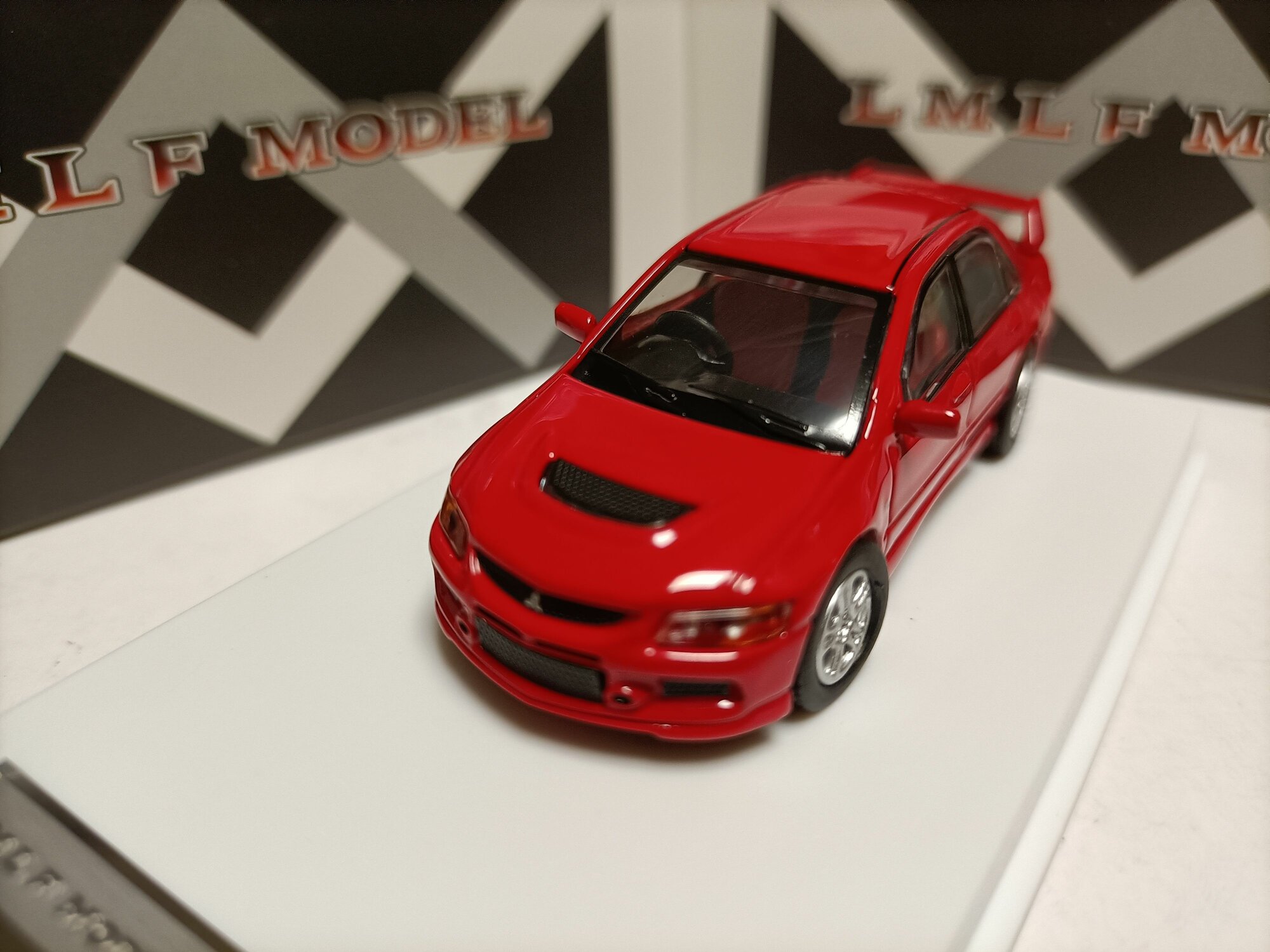 LMLF 1:64 Mitsubishi поколение 9 сплав моделирование спортивный автомобиль модель Lancer GSR Evo IX