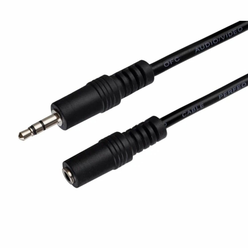 Perfeo кабели Кабель Jack 3.5 мм вилка - Jack 3.5 мм розетка, длина 10 м. J2204