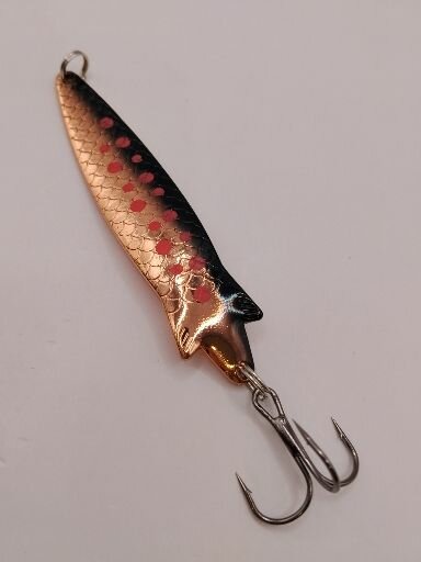 Колеблющаяся блесна Toby Abu Garcia, 20г, 85мм, блесна-колебалка на хищника