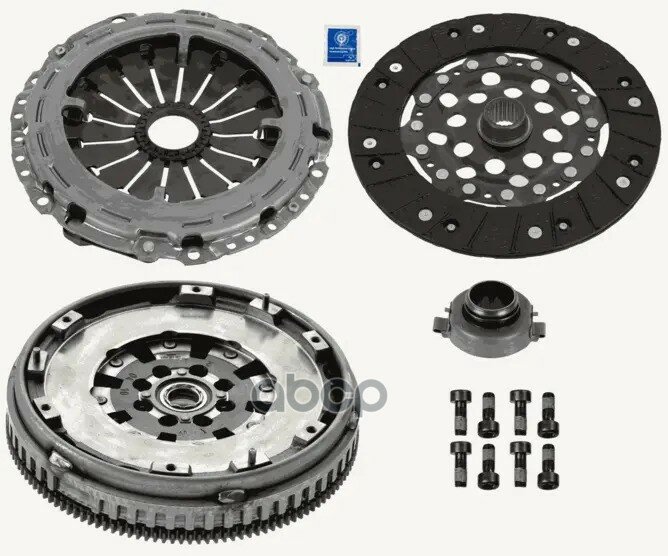 Комплект сцепления с двухмассовым маховиком Citroen C5, C8, Evasion, Fiat Scudo, Ulysse, Peugeot 406,607,806,807, Expert 2.0 HDI S.