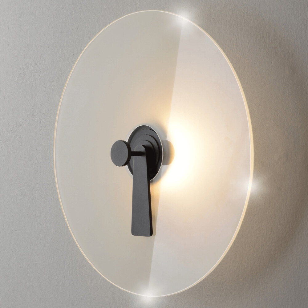 Настенный светильник Chiaroscuro CHIAROSCURO AP6W LED BLACK Crystal Lux