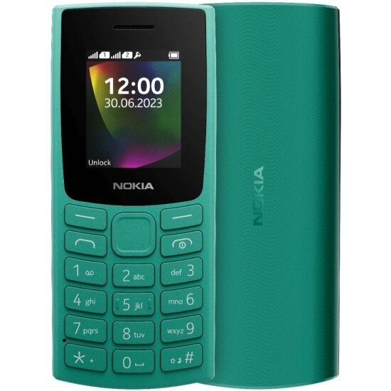 Мобильный телефон Nokia 106 Dual sim (TA-1564) Зелeный