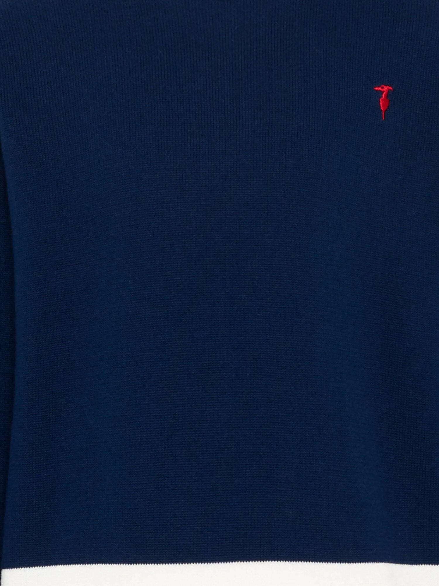 Свитер TRUSSARDI Junior Logo cotton sweater, размер 4 года, синий — фото 1