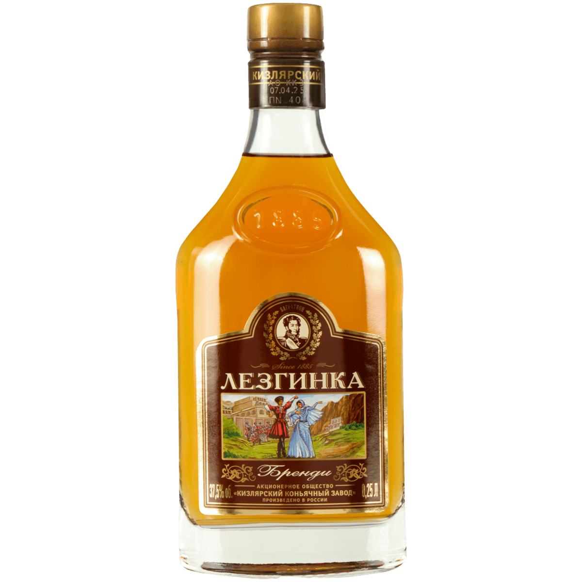 Бренди Лезгинка 0,25 л