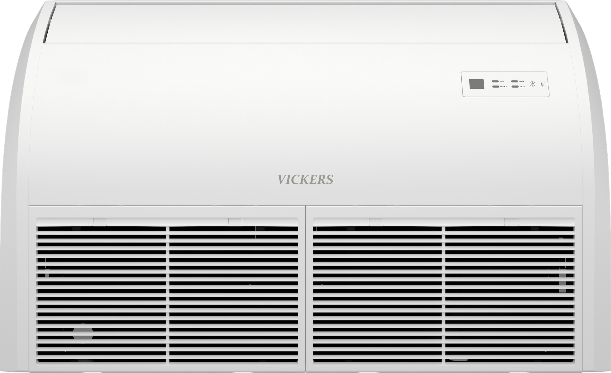 Сплит-система полупромышленная 48 Vickers VCF-48HP1/VCCU-48HP1, напольно-потолочная , on/off, до 144 кв. м, белая