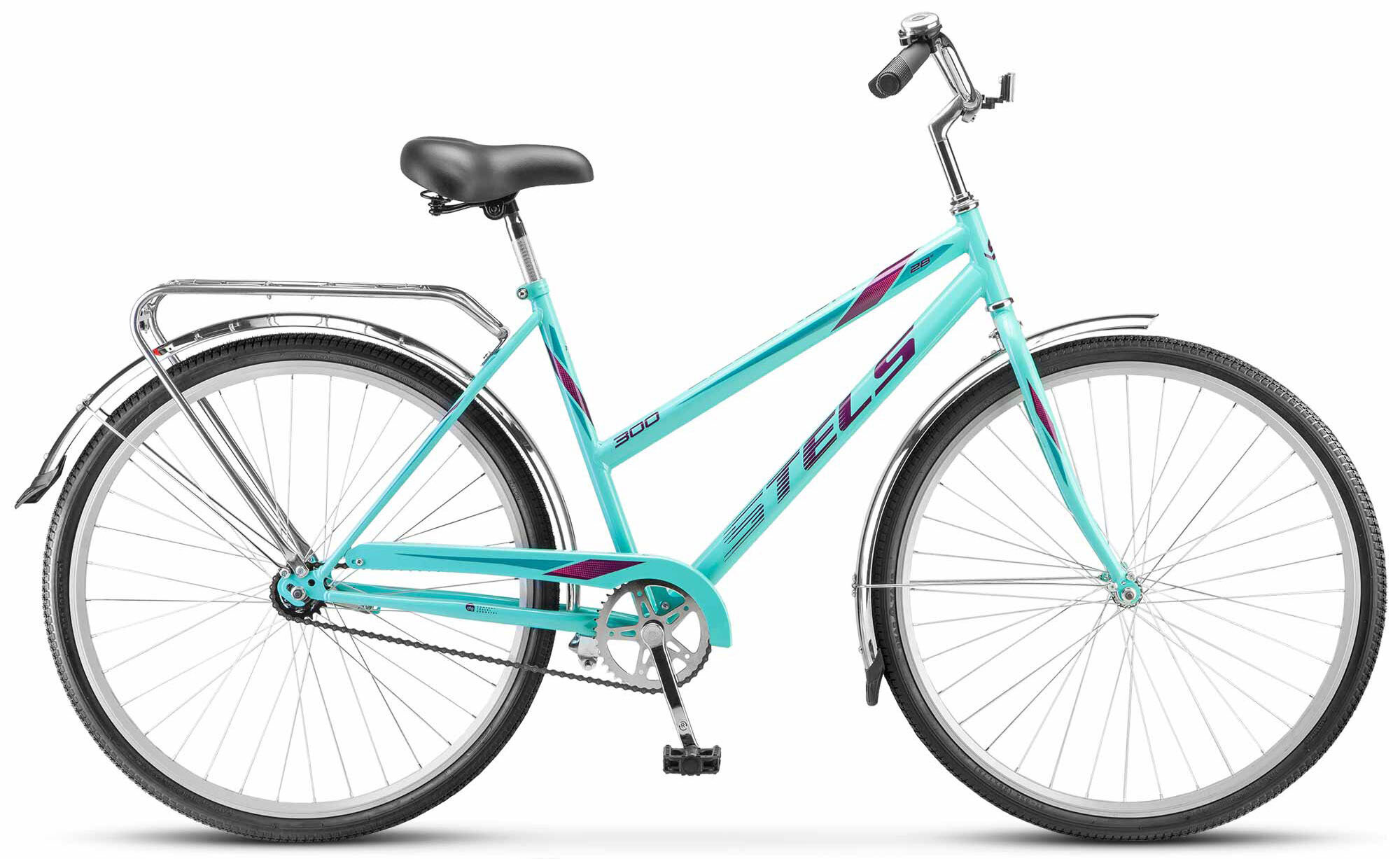 Женский велосипед Stels Legenda 300 Z010 (2025) 20" Морская волна (175-185 см)