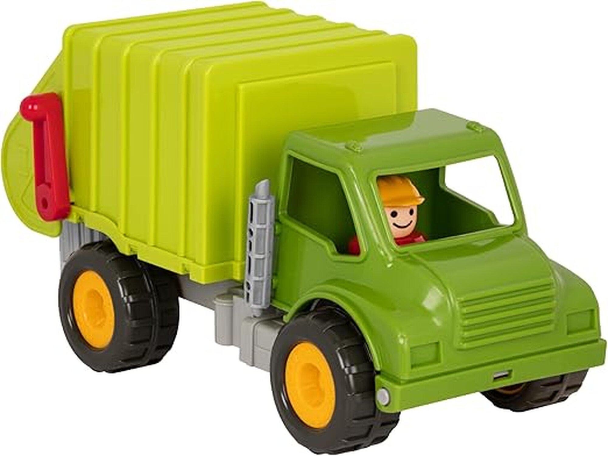 Игровой набор Battat - Мусоровоз с 2 мусорными баками и фигуркой водителя - BT2512Z