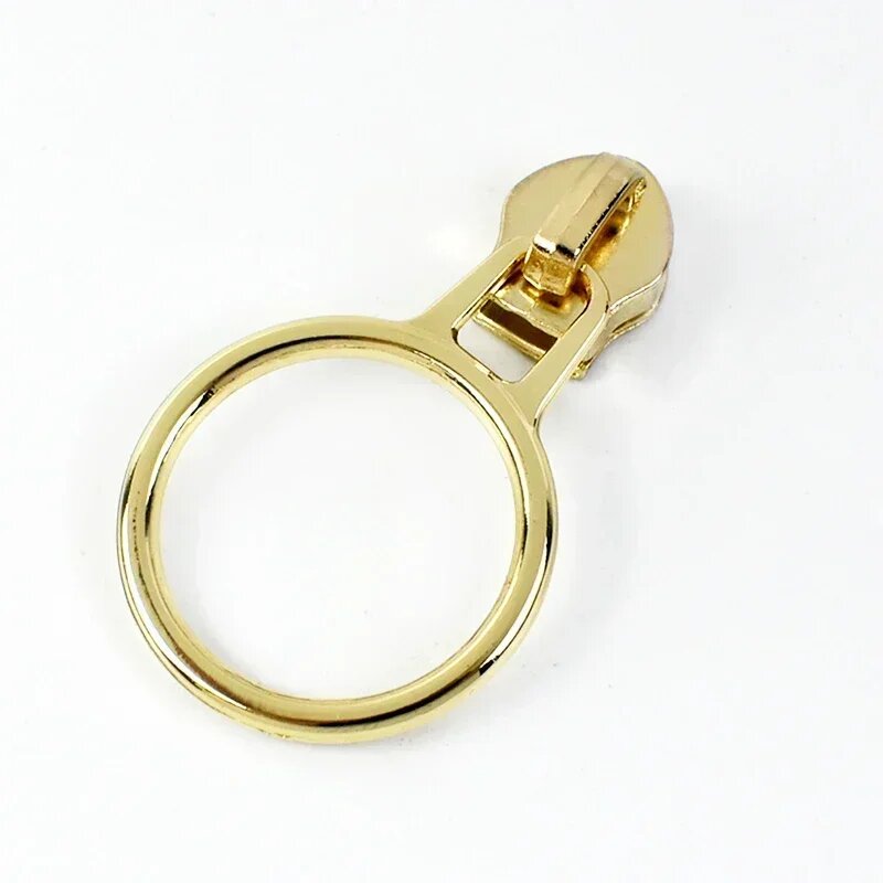 Слайдеры для молний Meetee 5#, 5/10/20 шт. ZT945-LightGold, 10Pcs