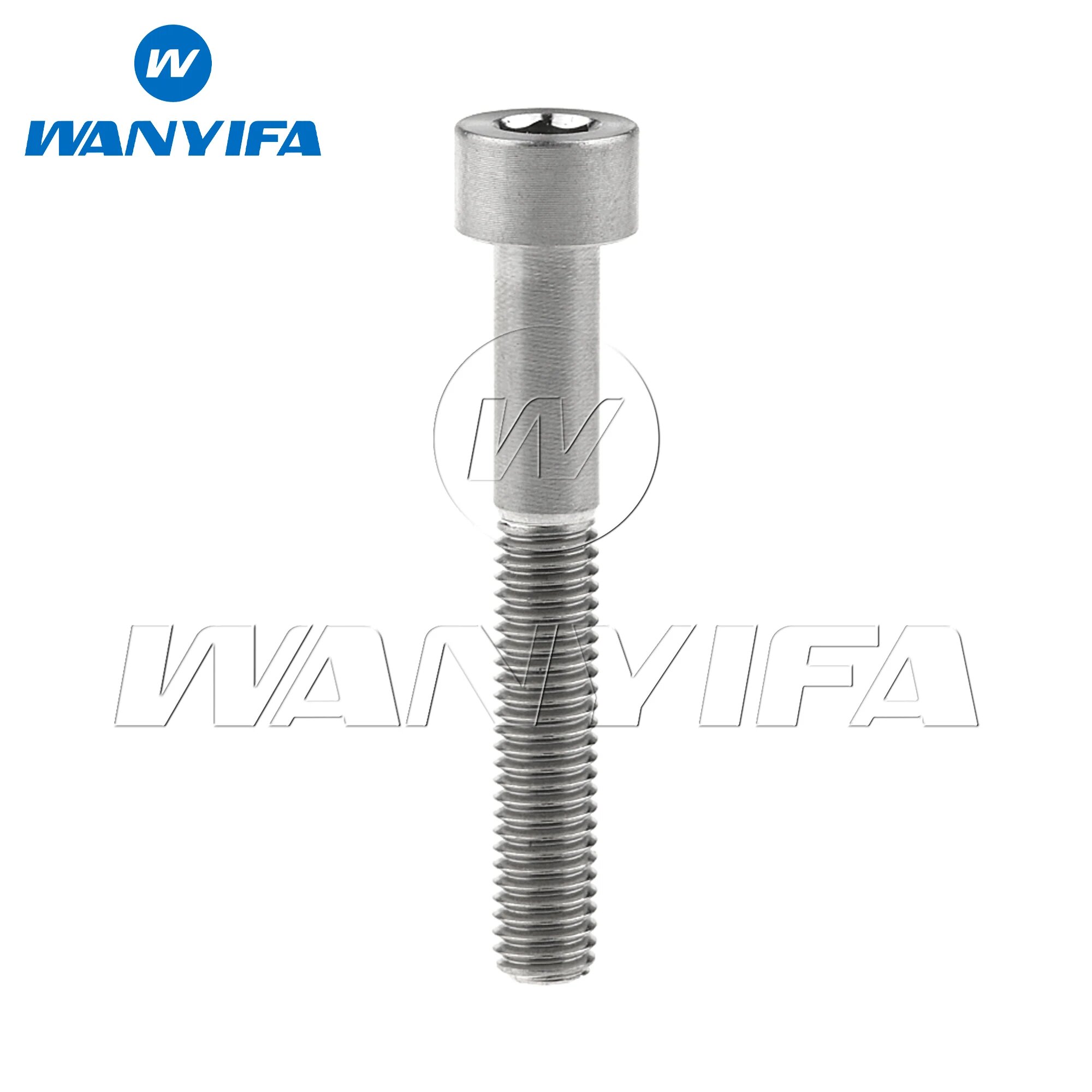 Титановые болты Wanyifa M5x10 12 16 18 20 23 25 30 35 40 45 50 55 60 мм Titanium, 60mm