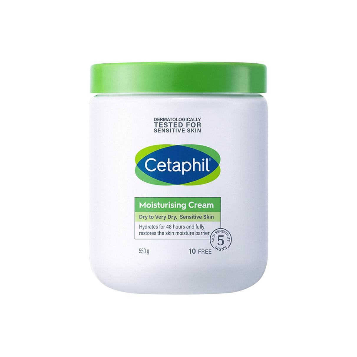 Увлажняющий крем для тела унисекс Cetaphil 1343983715 для ежедневного ухода, 550 г