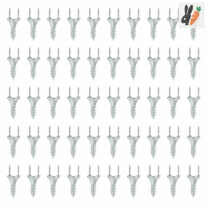 1 комплект из 50 штук, двухсторонние гвозди для плинтуса, бесшовные гвозди, 1,5 см 0,8 см, 50 штук-HDJ-CJ1004