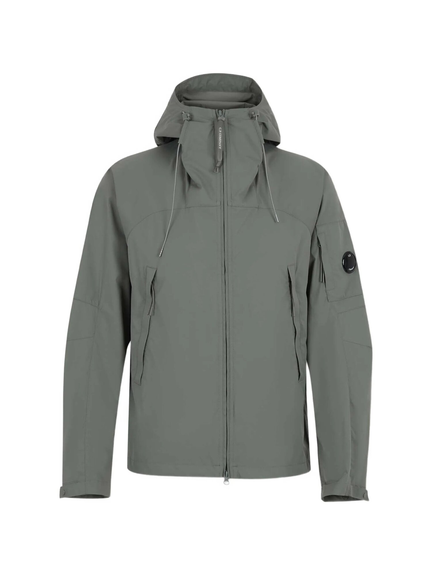 Куртка C.P. COMPANY Hooded zip jacket, размер XL, серый