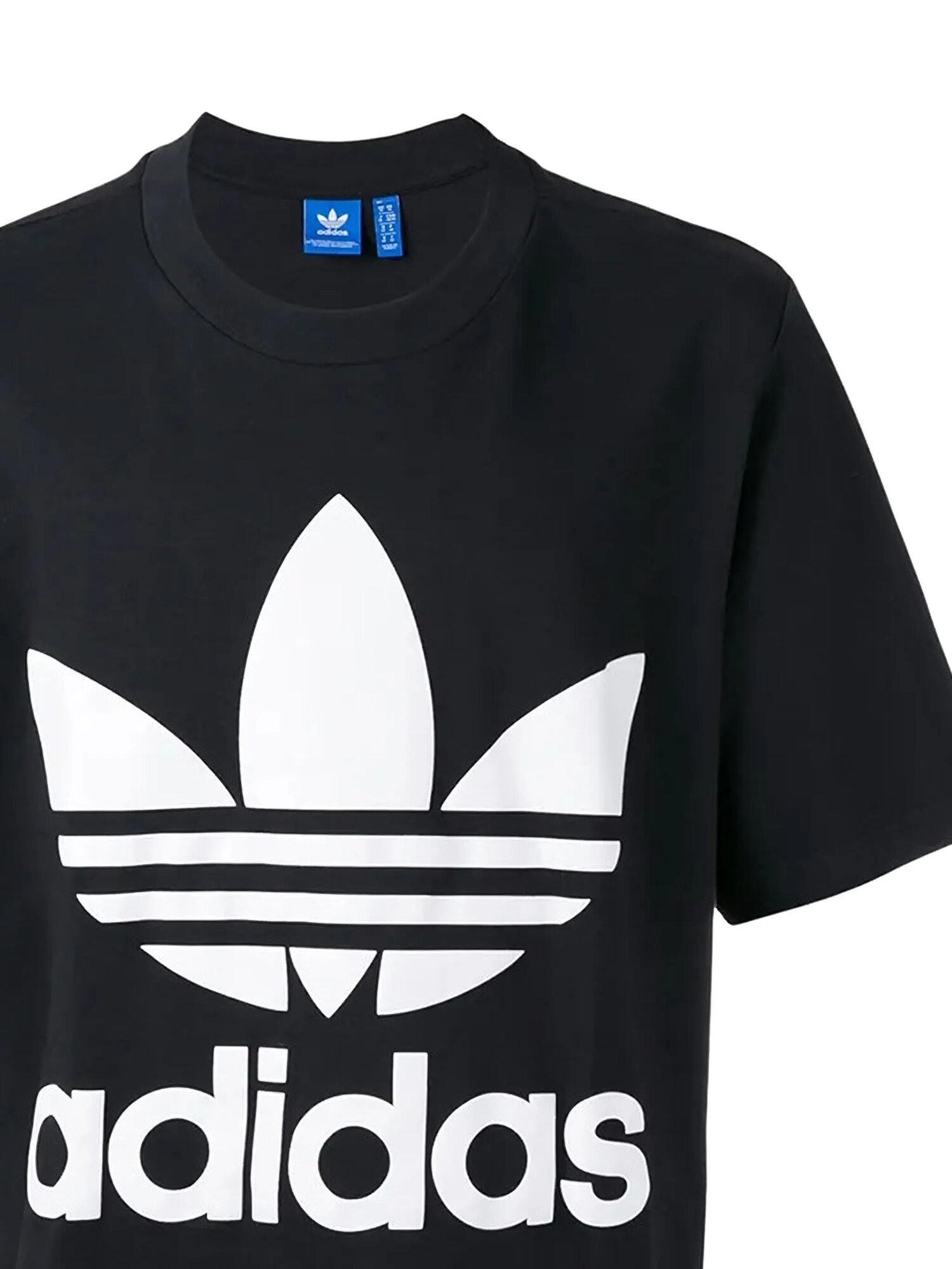 Футболка adidas, размер L, черный — фото 1