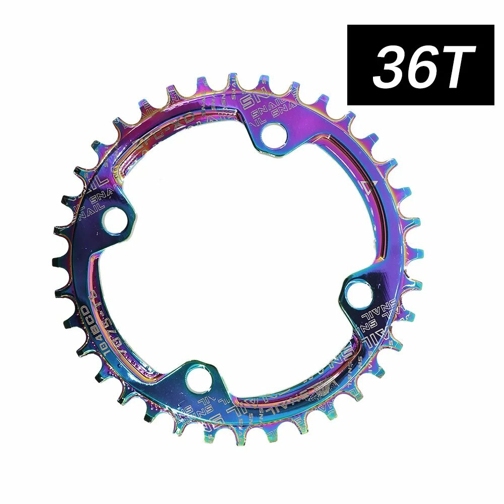 Шатуны IXF MTB 104BCD Велосипедная шатунная 170 мм Звездочка улитки 32 т 34 т 36 т 38 Радужный масляный ломтик 1 2 3 скорости 1x 2x 3x скорость hollowtech