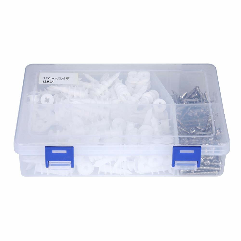 Расширительные анкеры, набор винтов из нейлона из нержавеющей стали для обустройства дома