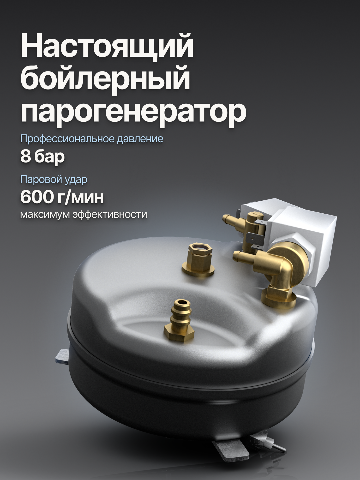 Парогенератор Eisenhof "VS700 Pro", подошва Sleek Base, 3000 Вт, съемный резервуар для воды — фото 1