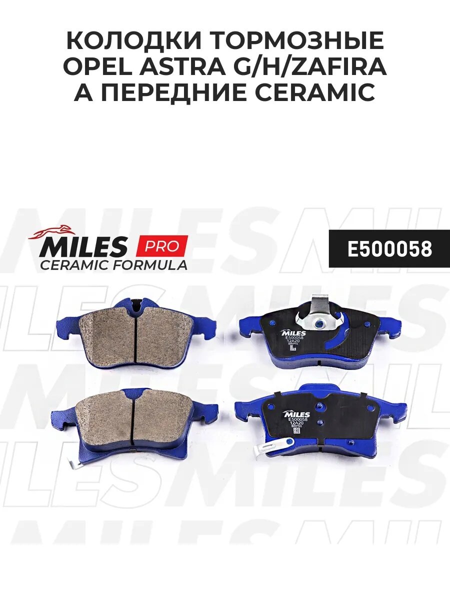 Колодки торм. передн. OPEL ASTRA G/H/ZAFIRA A (TRW GDB16.