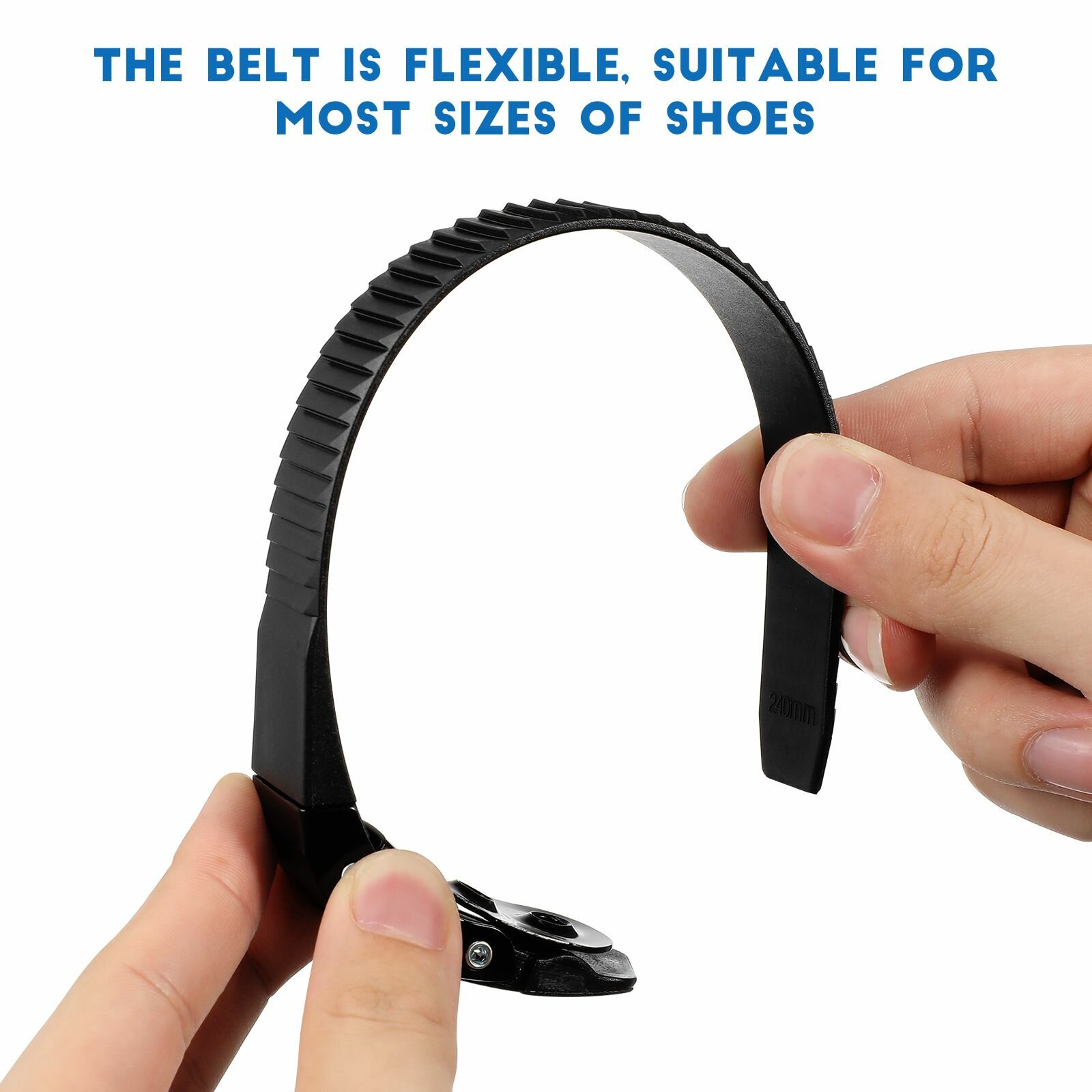 Ремешки С Баклей Для Роликовых Коньков, Прочный Пластик, 28.00X2.50X1.20 См, 2 Комплекта