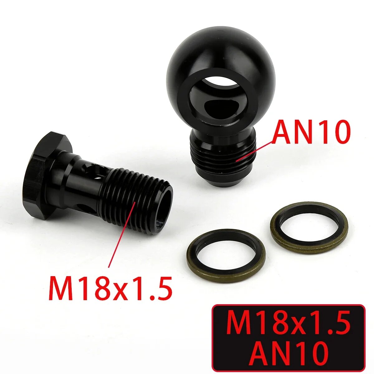 Адаптер банджо AN10 Batte Bee AN10-M18x1.5