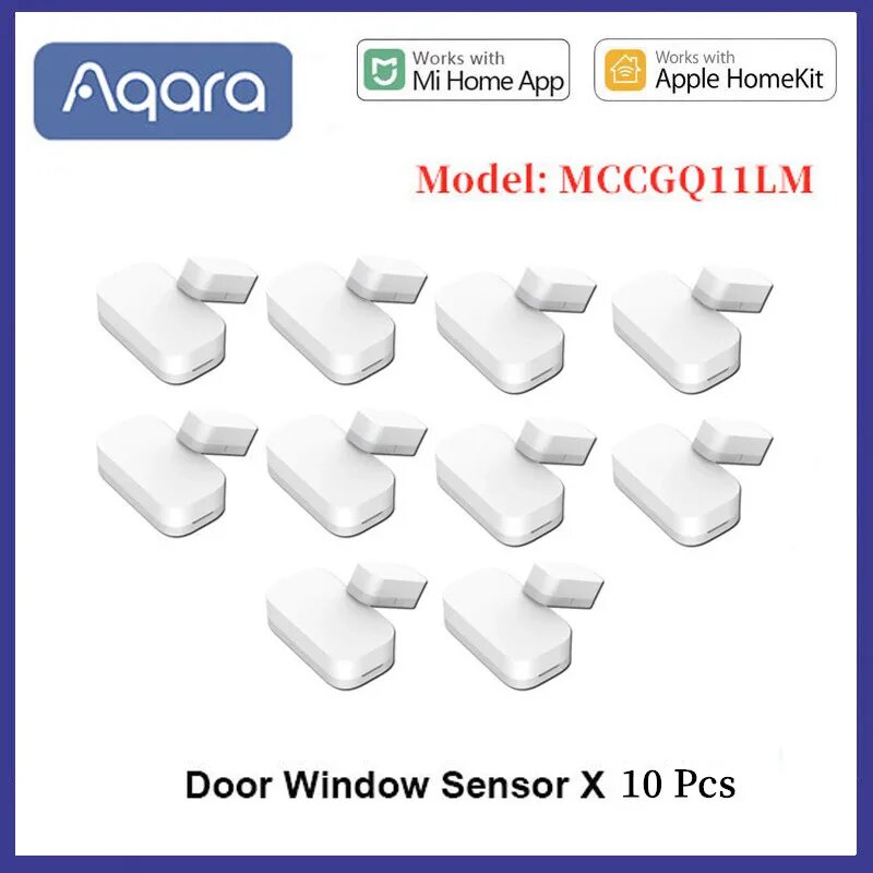 Датчик открытия Aqara Zigbee MCCGQ11LM Aqara door 10 Pcs