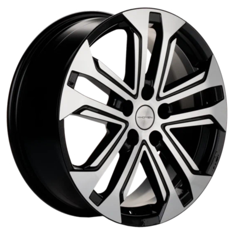 Диск колесный Khomen Wheels KHW1803 (Changan-Geely-Lexus-Suzuki-Toyota) 7,0x18 5x114,3 Dia60.1 ET45 цвет Black-FP