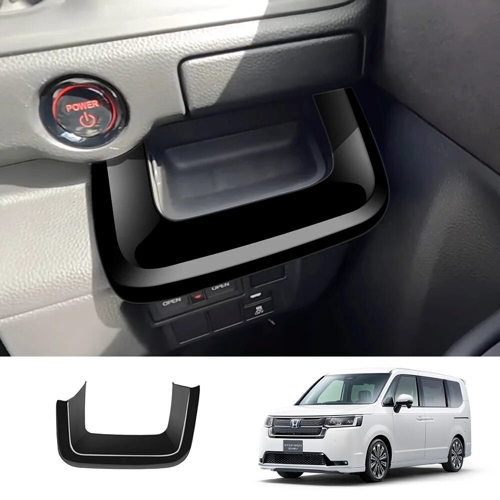 RHD для Honda STEPWGN SPADA RP8 2022 2023 2024 2025 ABS автомобильная основная чашка водителя, рамка подстаканника водителя, крышка, аксессуары для интерьера