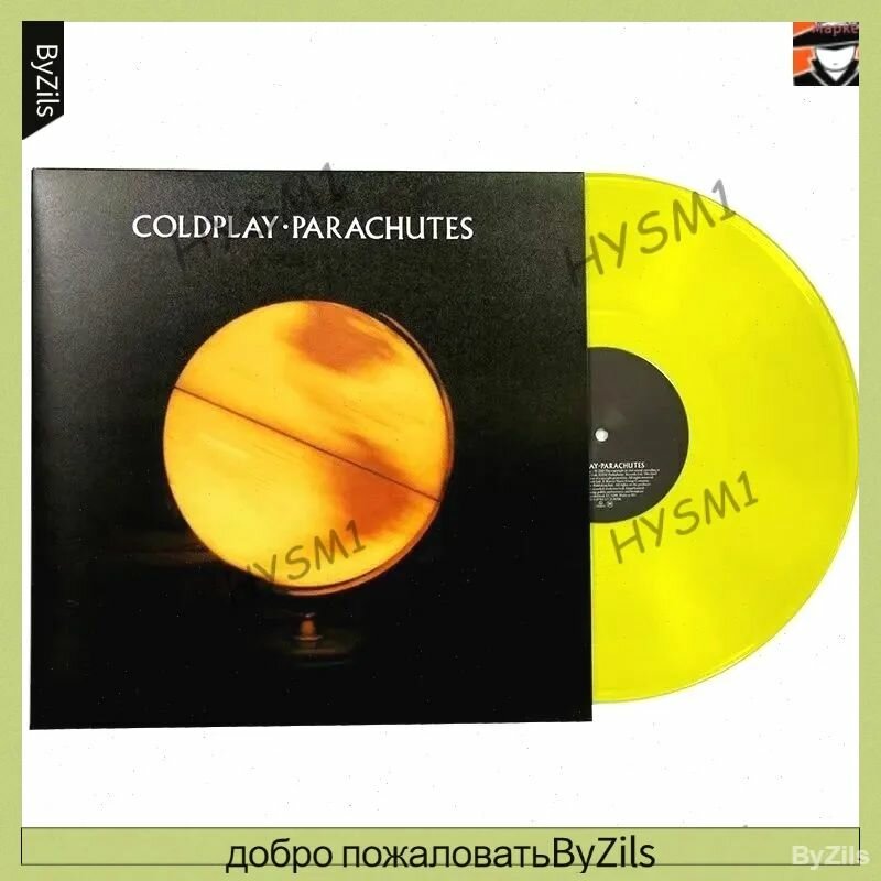 Coldplay Parachutes , Жёлтый винил, LP,