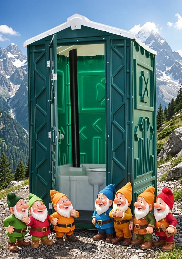 Туалет дачный экостайл экогрупп зеленый в разобранном виде