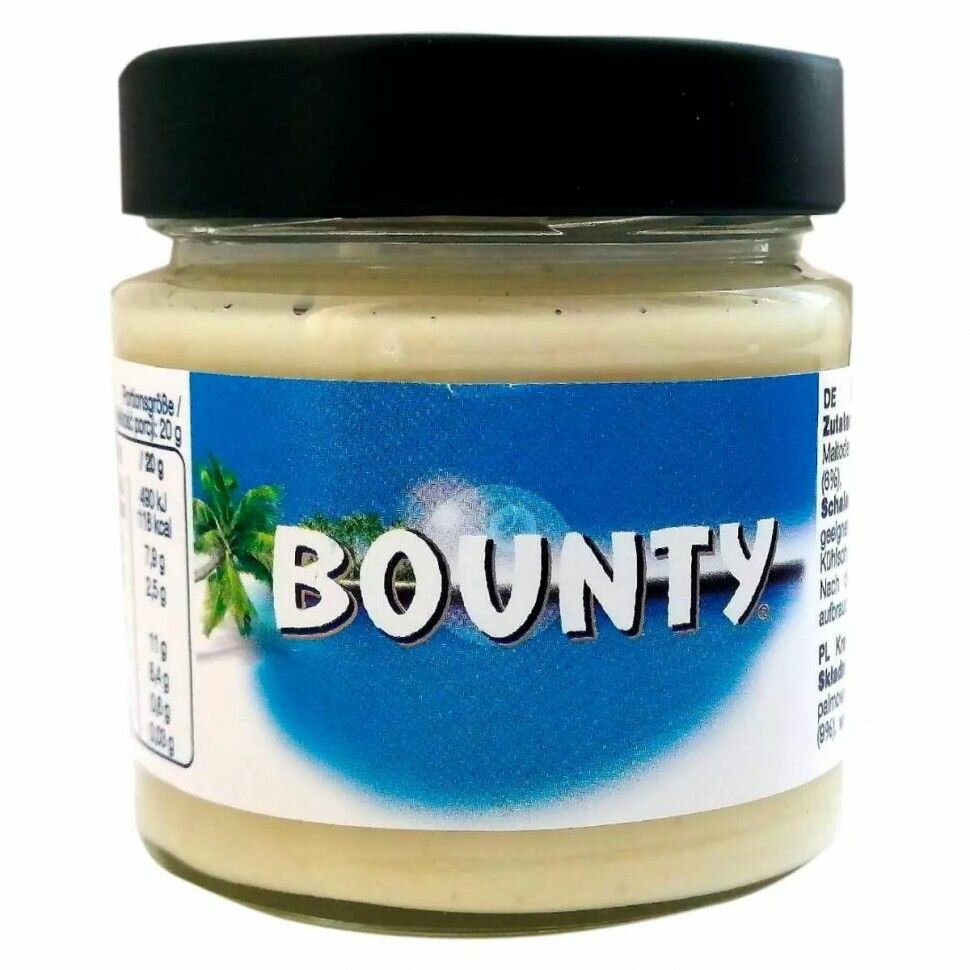 Шоколадная паста Bounty с кокосовой стружкой 200 гр (Великобритания)