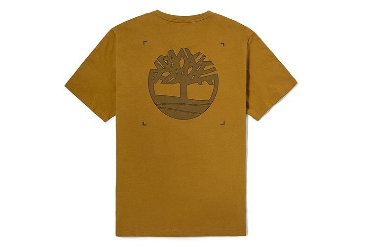 Футболка Timberland Wheat Crew Neck Moderate Straight Fit
