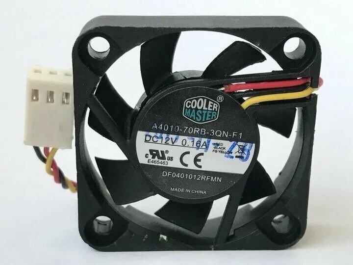 Cooler Master A4010-70RB-3QN-F1 DF0401012RFMN 12V 0.16A Вентилятор охлаждения -